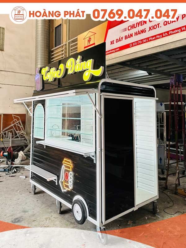 KIOT Cà Phê Hiện Đại 2m3 x 1m5 x 2m K474